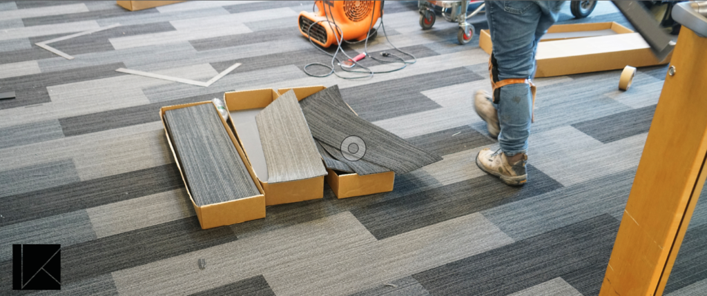 Using Flooring as Office Noise Control with Broadloom Carpet - Key ...